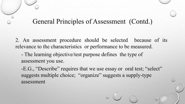 Advanced assessment and evaluation (role of assessment and measurement ...