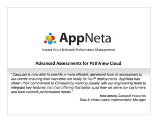 Exclusive Preview: AppNeta' Launches Advanced Network Assessment Tool ...