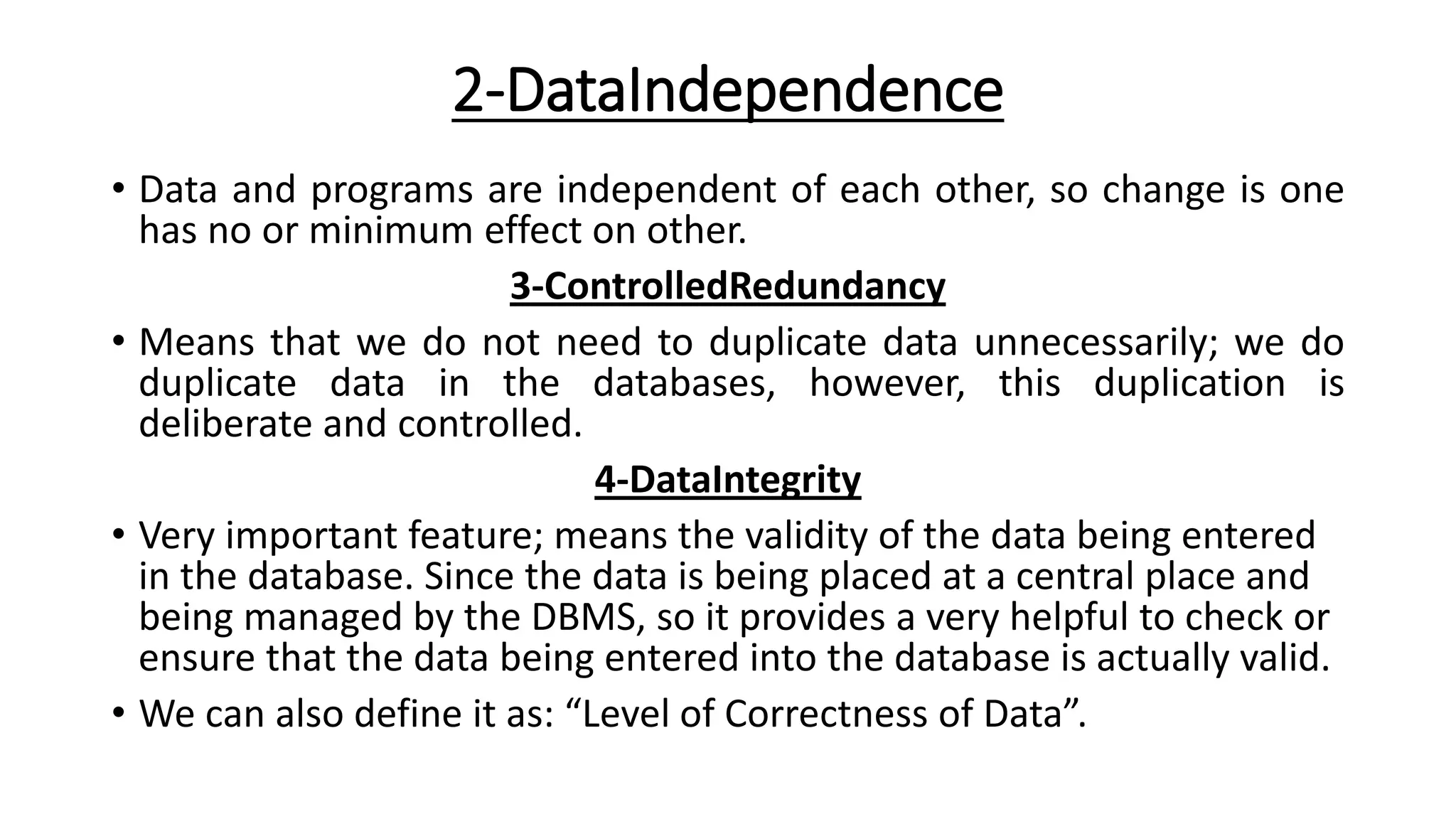 Advance Database System Part 2 Ppt