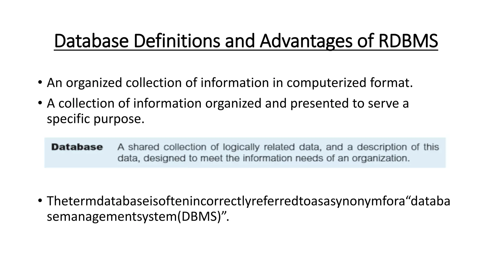 Advance database systems (part 1) | PDF