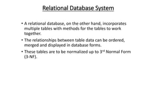 Advance database systems (part 1) | PDF