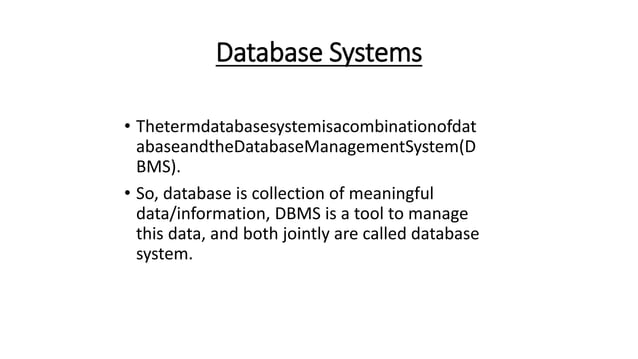 Advance database systems (part 1) | PDF | Databases | Computer Software ...
