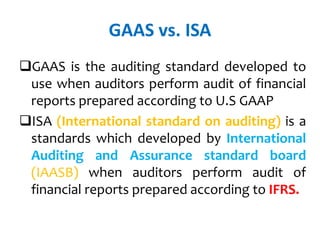 Generally Accepted Auditing Standards and types of Audit reports ch3.pptx