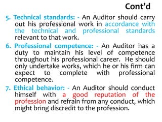Generally Accepted Auditing Standards and types of Audit reports ch3.pptx