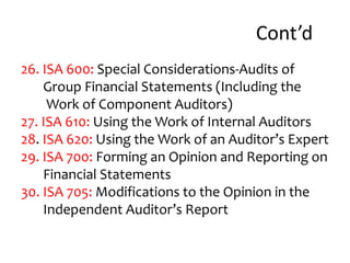 Generally Accepted Auditing Standards and types of Audit reports ch3.pptx