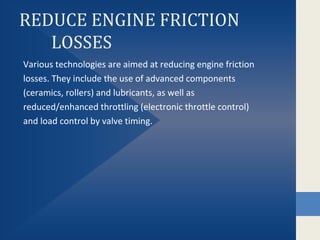 Presentation on IC engine | PPT | Auto Technology | Automotive