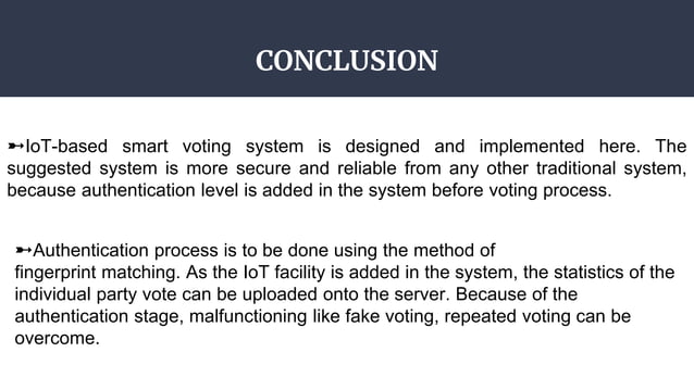 ADVANCED BIOMETRIC - BASED VOTING SYSTEM ENSURING SECURITY AND ...