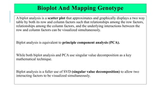 Advanced biometrical and quantitative genetics akshay | PPTX