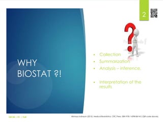 Advanced Biostatistics - Simplified | PPTX