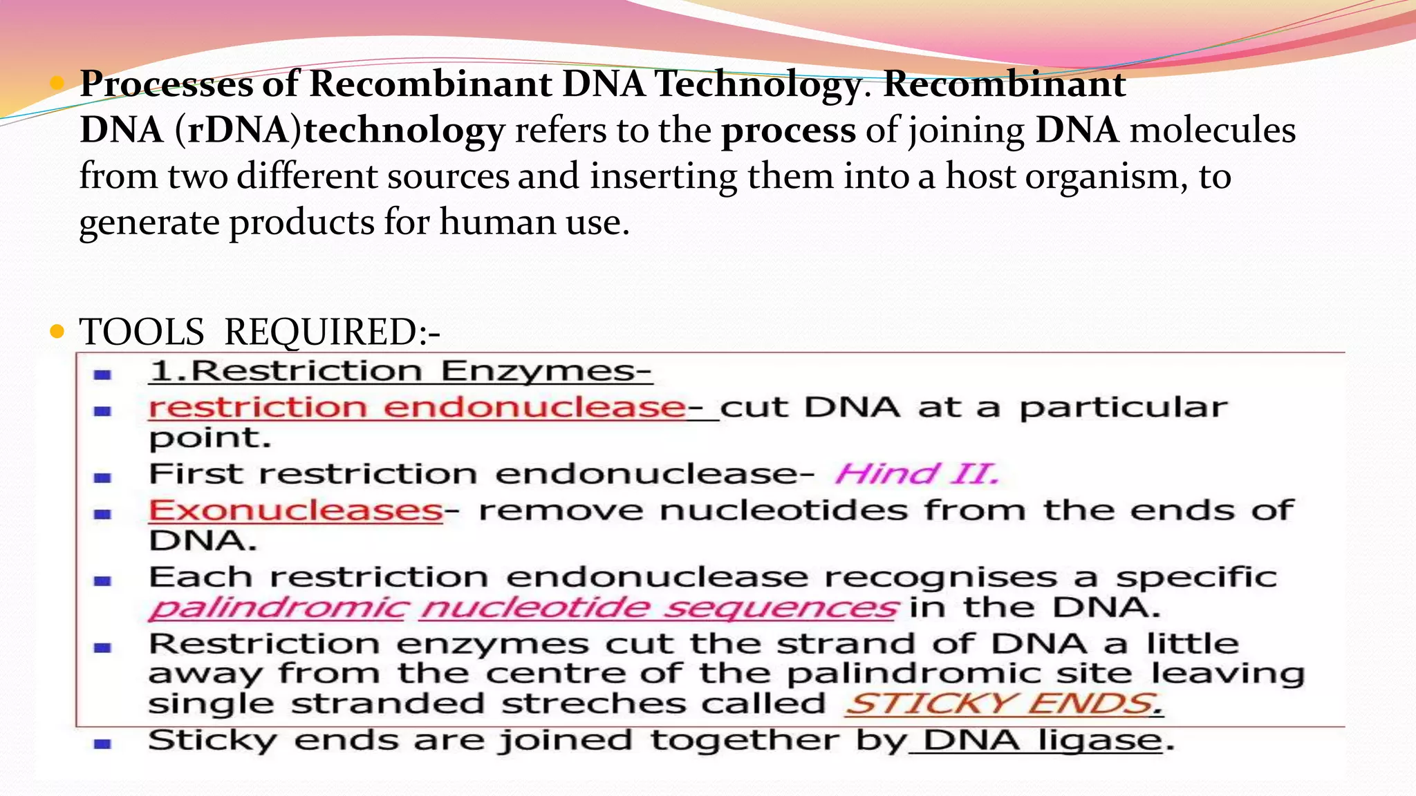 Recommended DNA Technology | PPTX