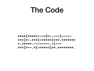 Advanced Brainf*ck | PDF