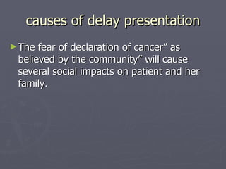 Advanced Breast Cancer | PPT
