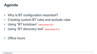 AppDynamics Advanced BT Configuration | PPTX