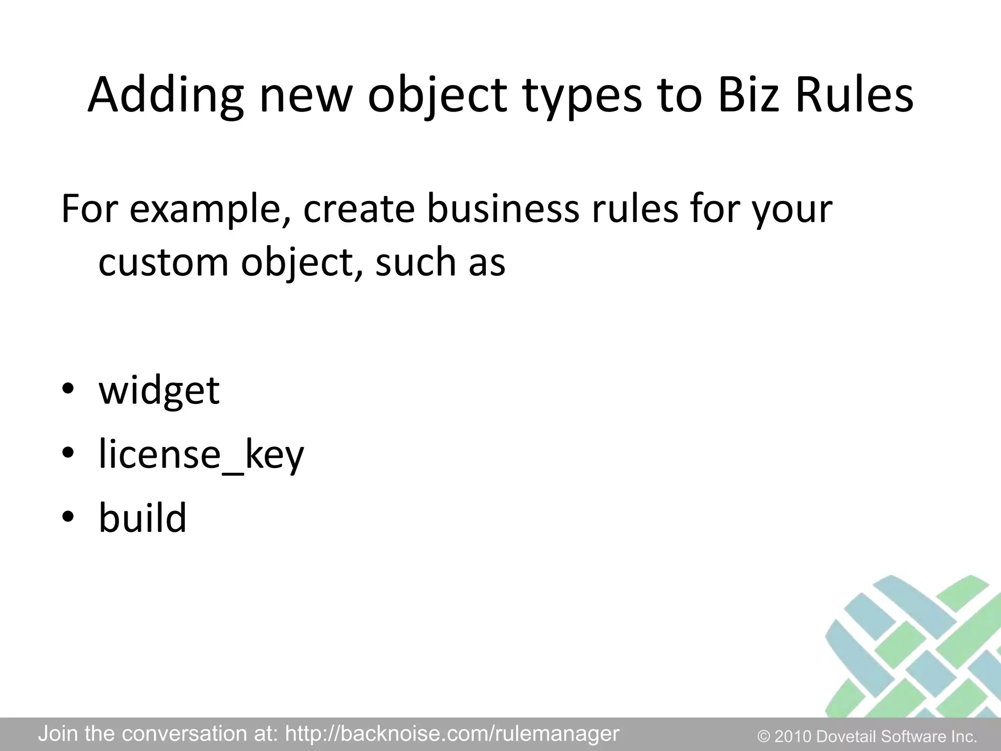 Advanced business rules (part2) | PPTX | Email | Internet