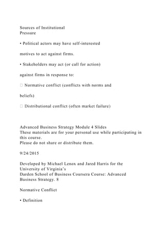 Advanced Business Strategy Module 4 SlidesThese materials ar.docx ...