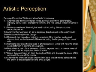 Advanced California Standards | PPT