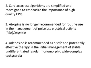 Advanced cardiac life support 2010 | PPT
