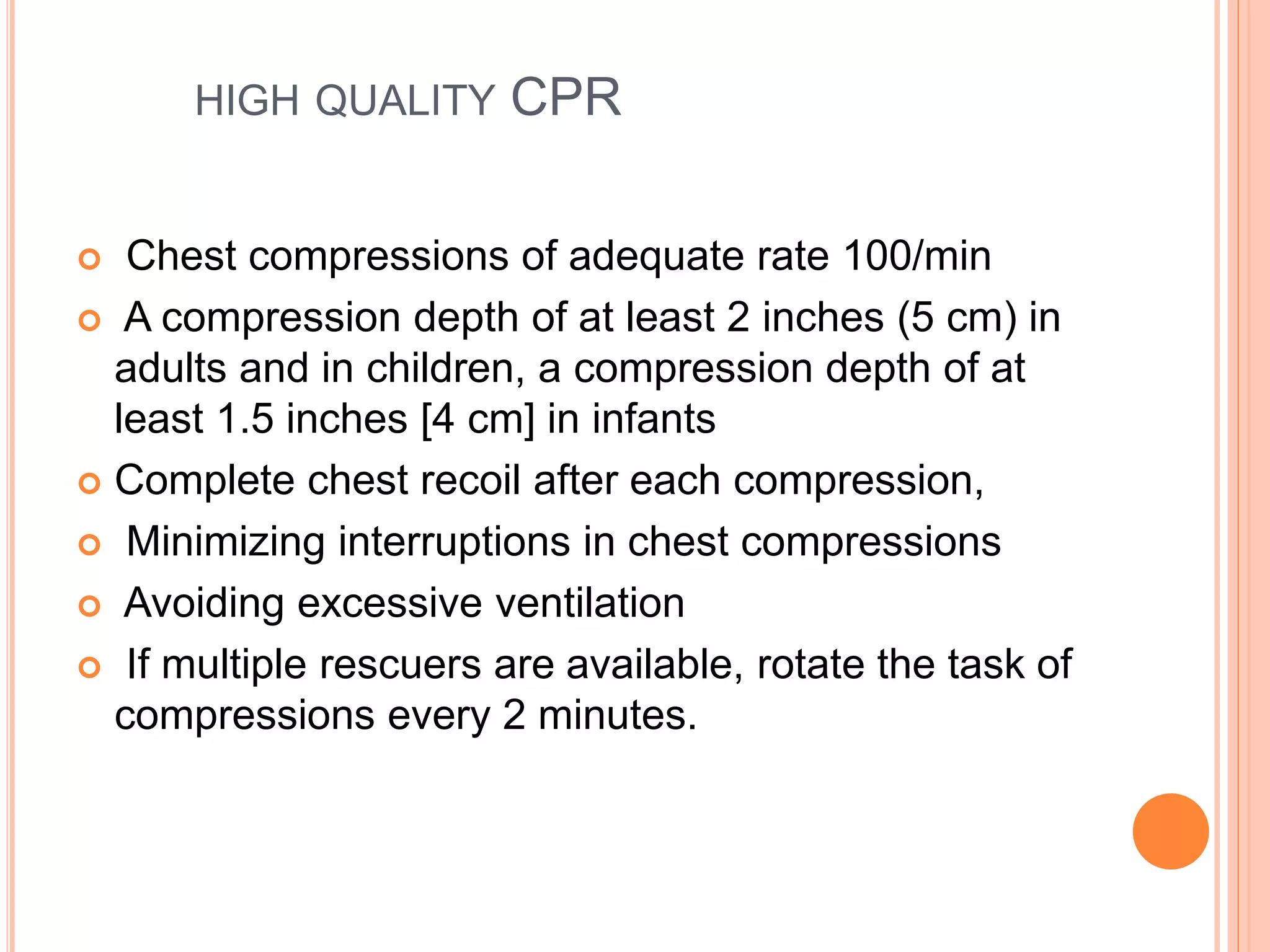 Advanced cardiac life support(acls) | PPTX