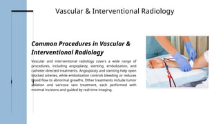 Advanced Care Through Vascular & Interventional Radiology A Modern ...