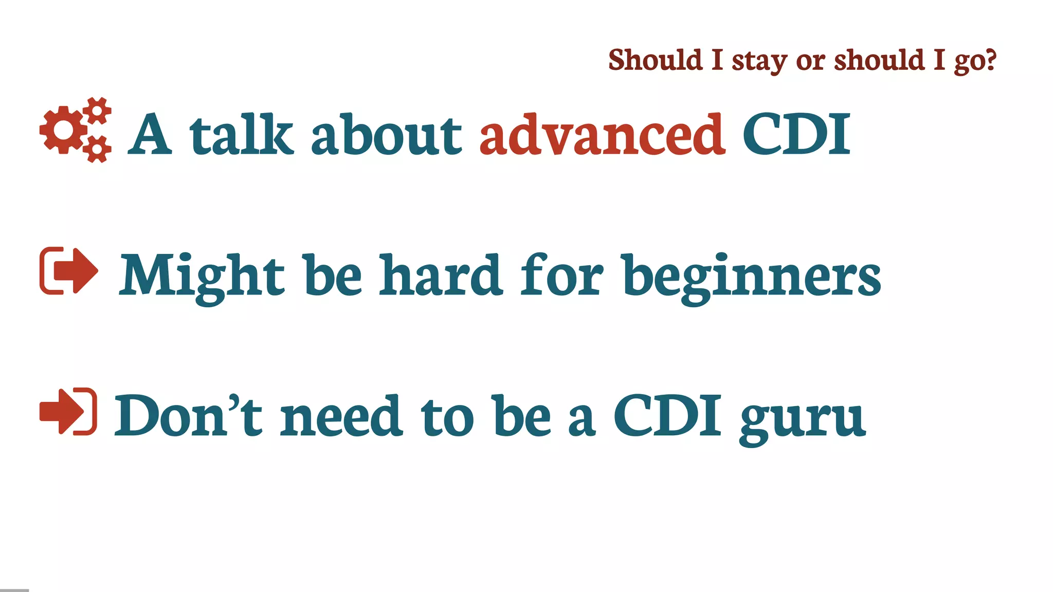 Advanced CDI in live coding | PDF