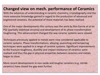 Advanced Ceramics General Introduction ( I ).pptx