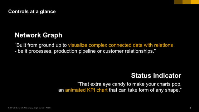 Advanced Charting Controls coming to UI5 | PPT Advanced Charting Controls coming to UI5 | PPT