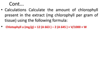 Advanced Chlorophyll estimation techniques in Aquatic Ecosystem ...