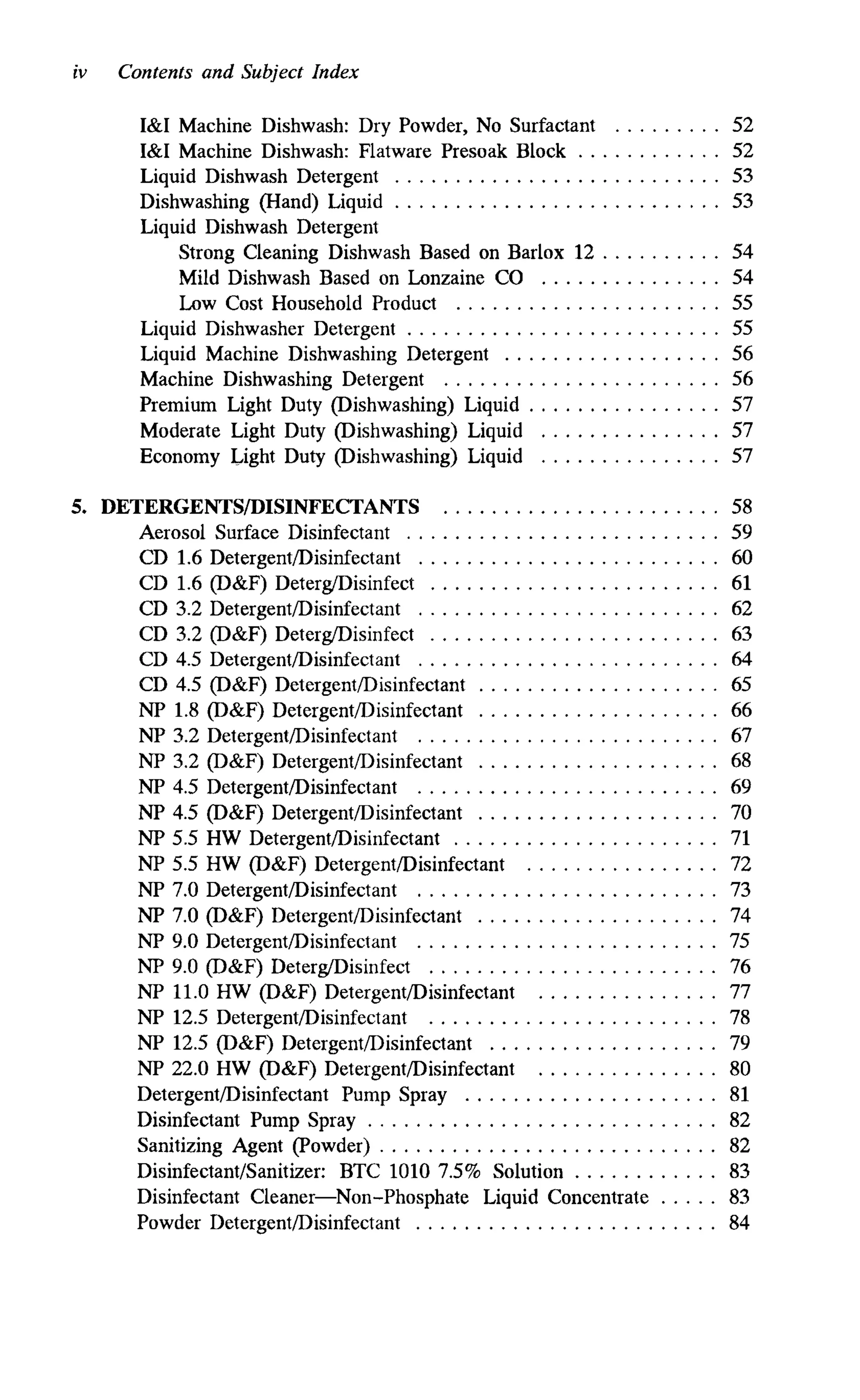 Advanced cleaning product formulations Vol. 2 | PDF