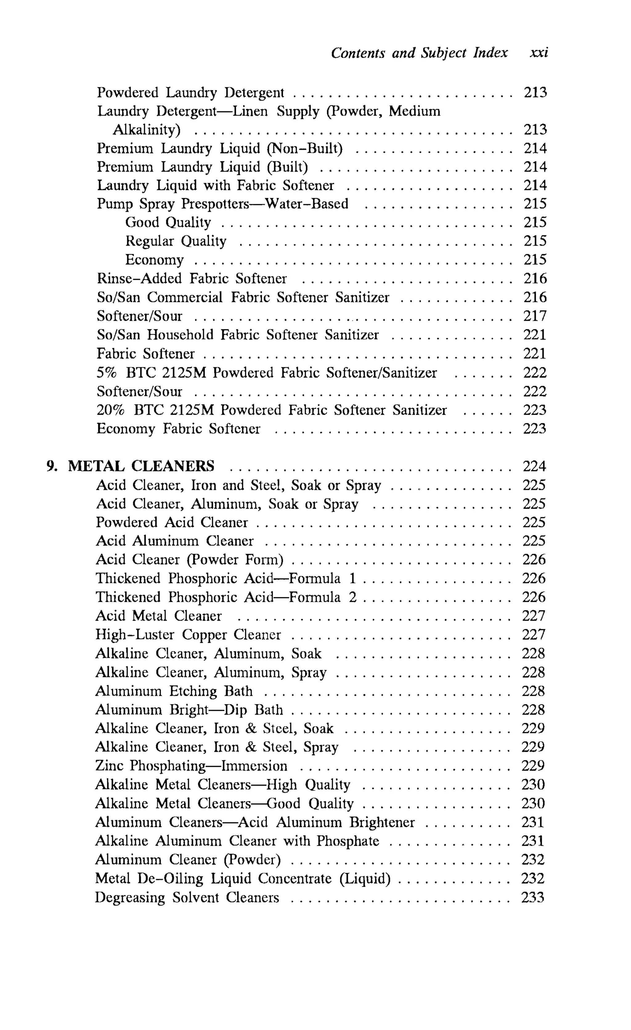 Advanced cleaning product formulations Vol. 2 | PDF