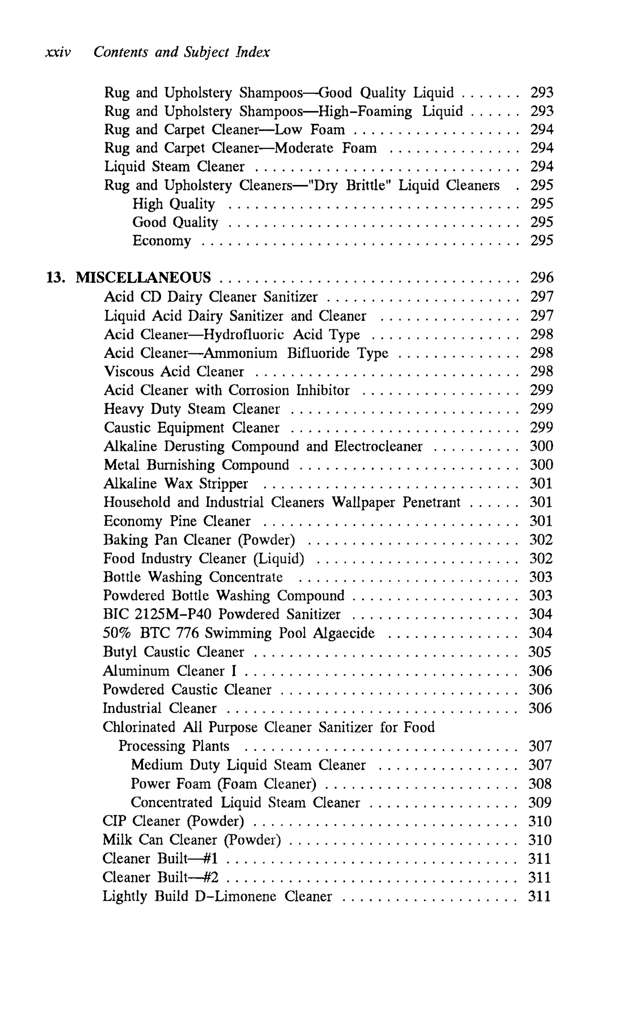 Advanced cleaning product formulations Vol. 2 | PDF