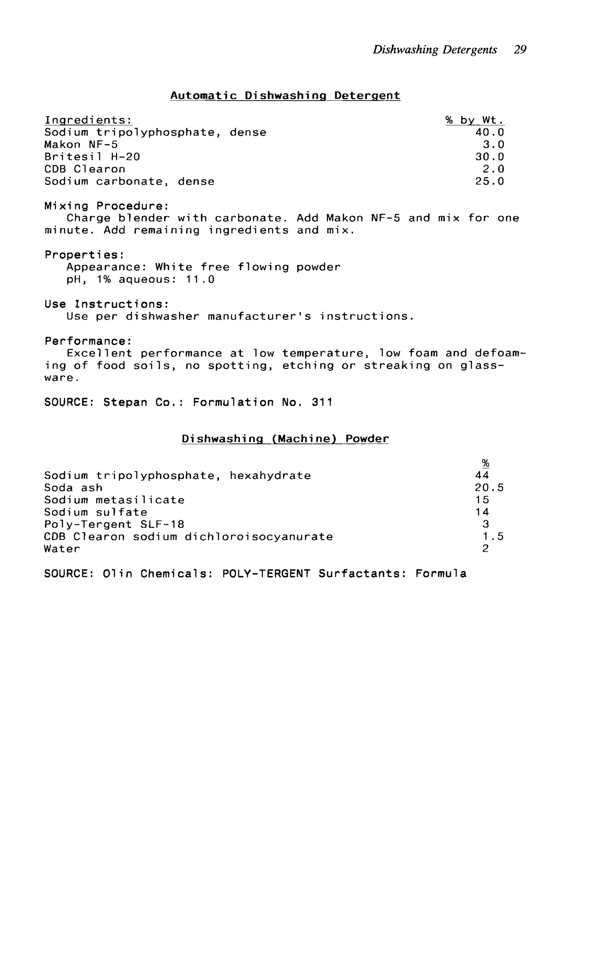 Advanced cleaning product formulations Vol. 2 | PDF