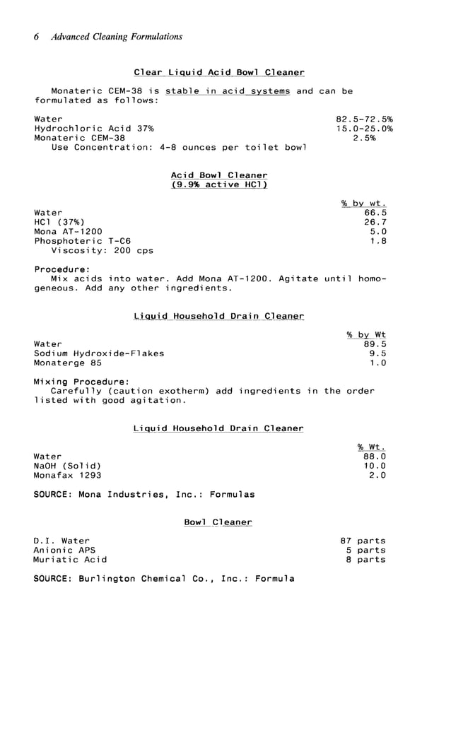 Advanced cleaning product formulations Vol. 2 | PDF | Skin Care | Beauty