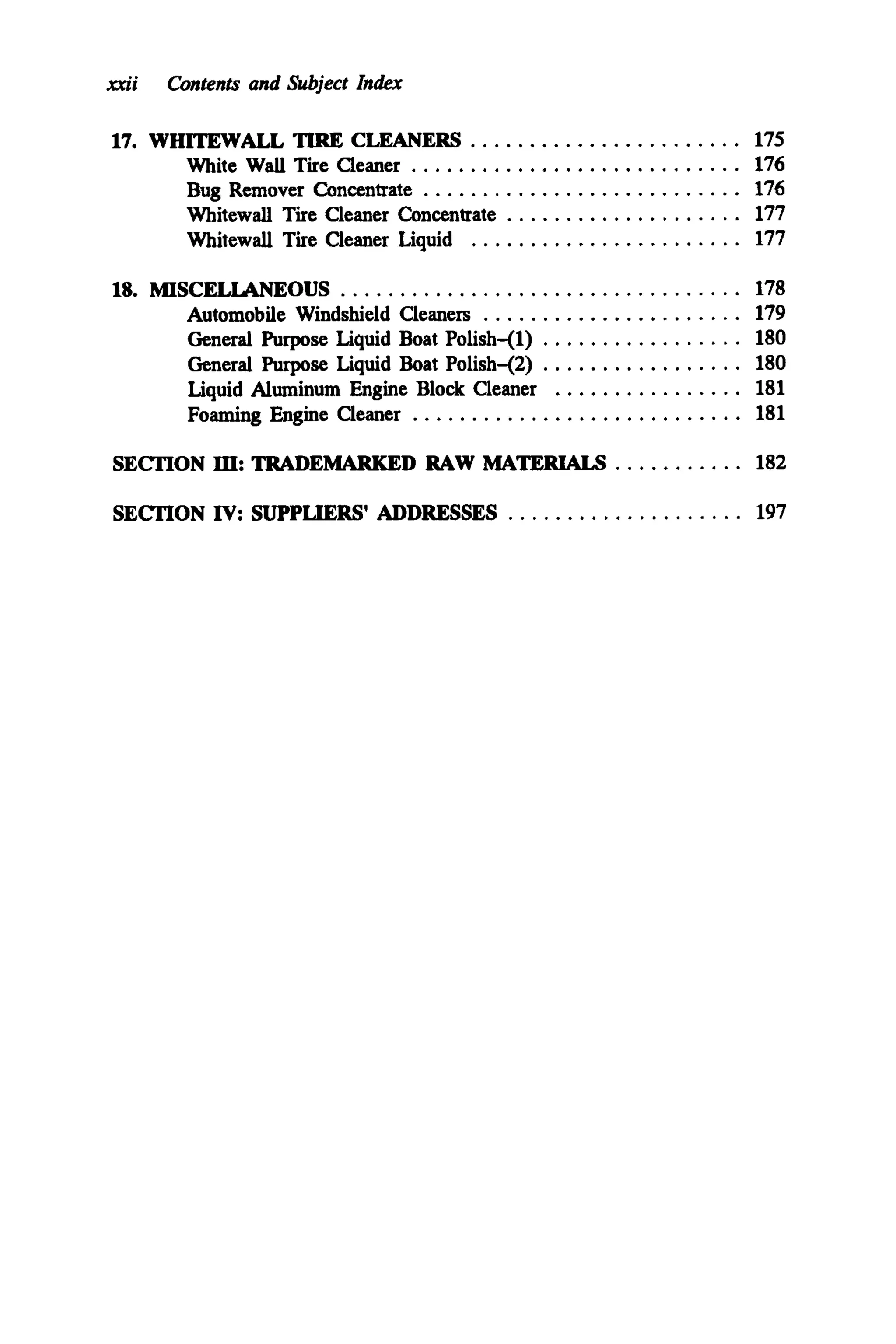 Advanced cleaning product formulations Vol. 4 | PDF