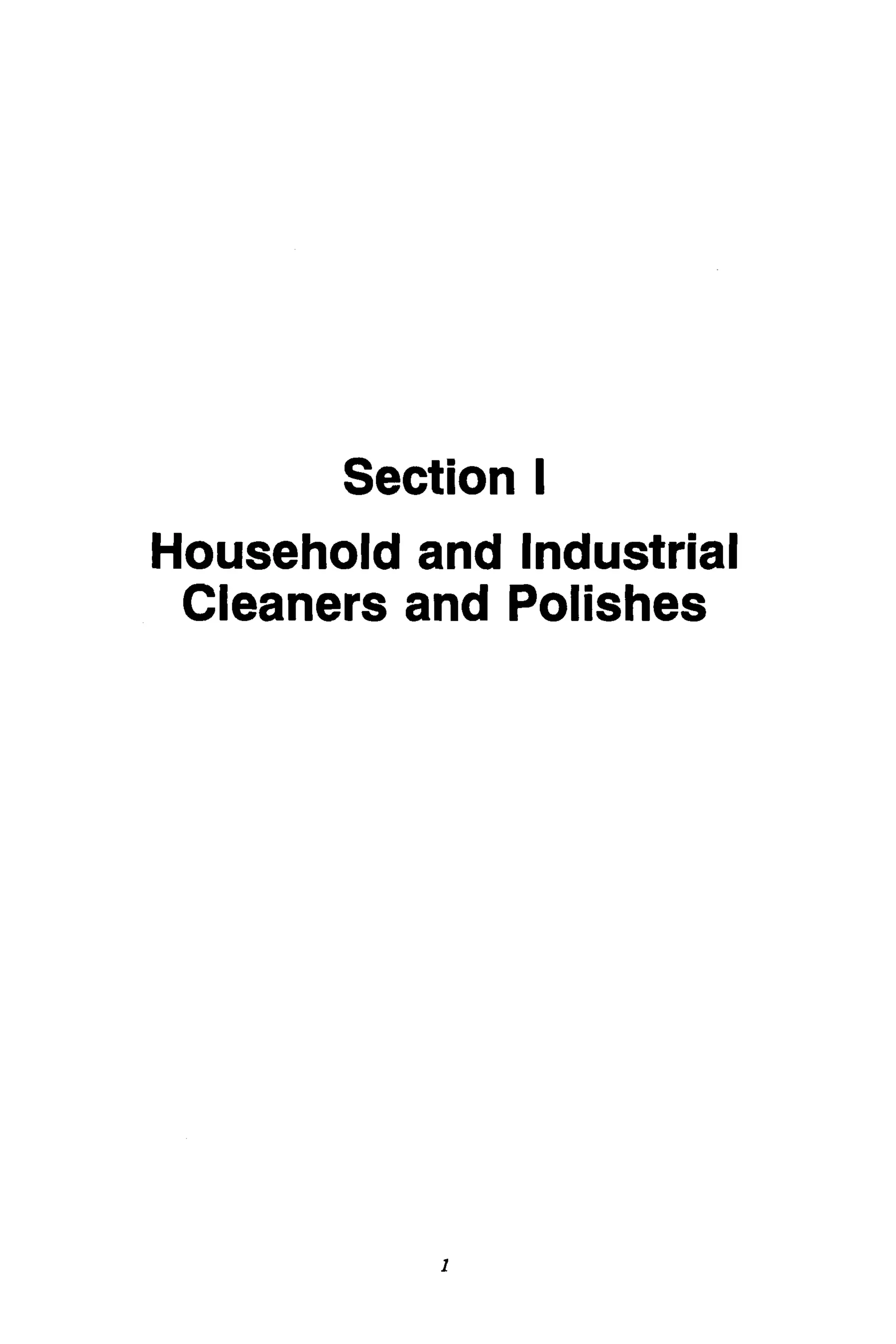 Advanced cleaning product formulations Vol. 4 | PDF