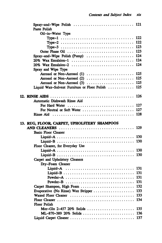 Advanced cleaning product formulations Vol. 4 | PDF