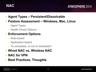 Advanced Aruba ClearPass Workshop | PPTX