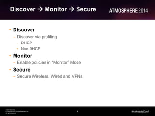 Advanced Aruba ClearPass Workshop | PPTX