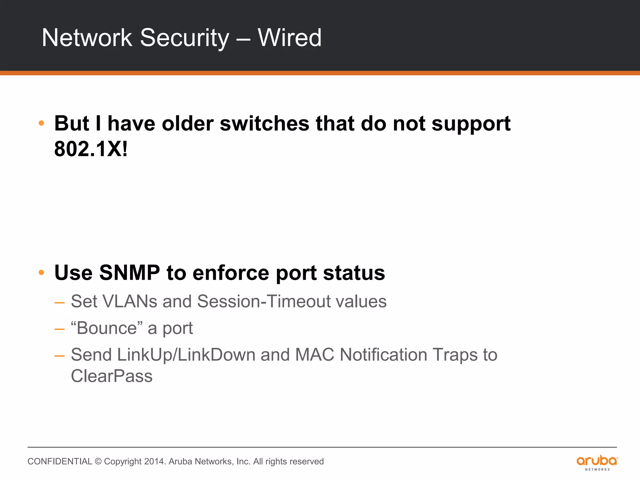 Advanced ClearPass Workshop | PPTX
