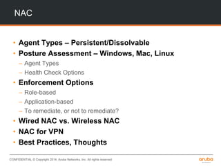 Advanced ClearPass Workshop | PPTX