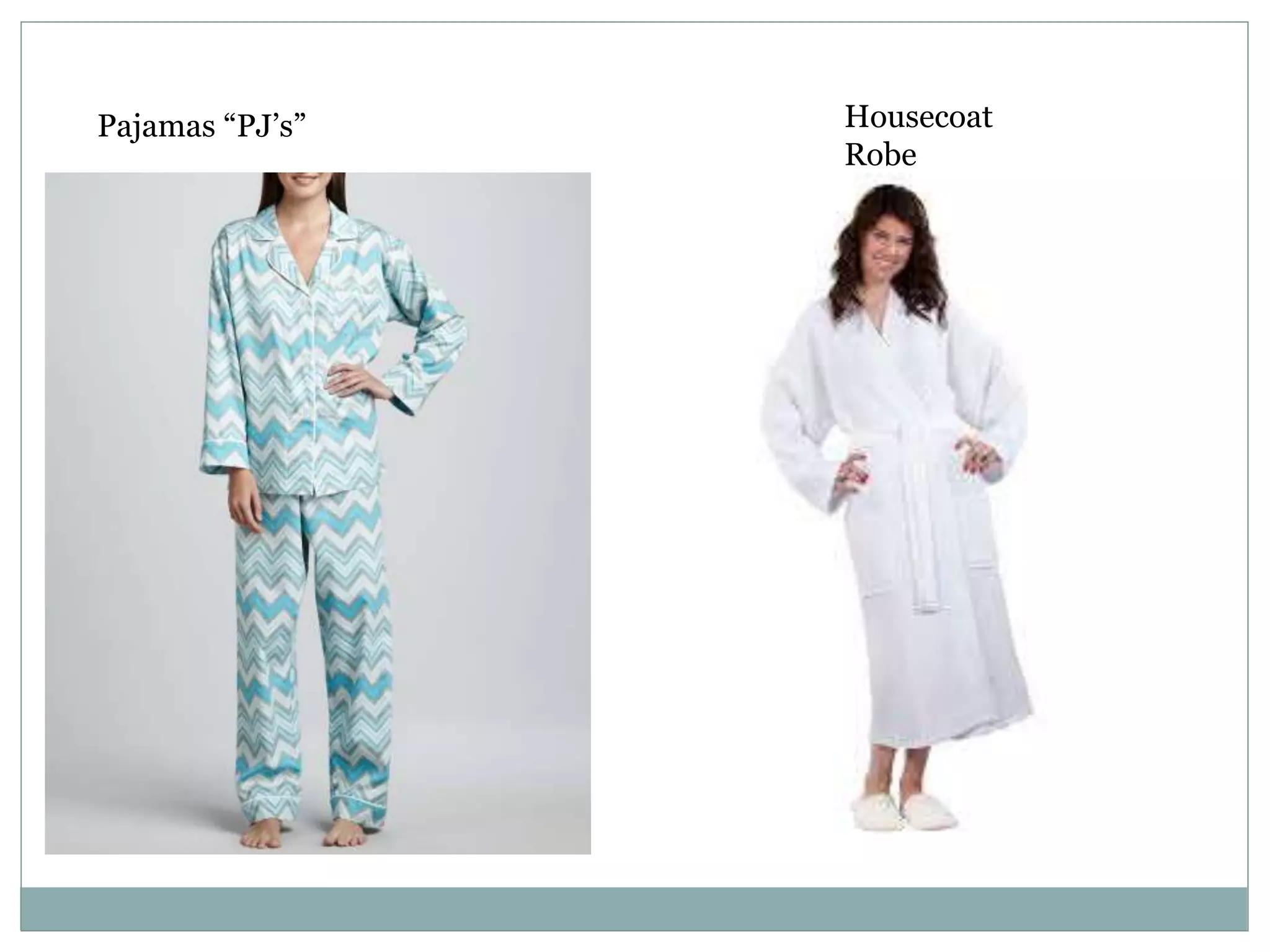 English: Advanced Clothing | PPTX