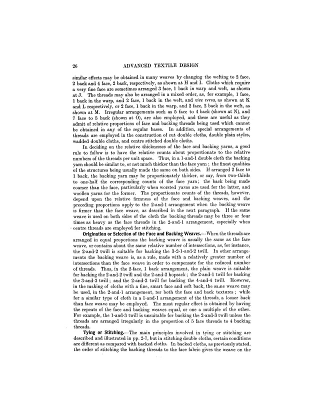 Advanced cloth structure | PDF