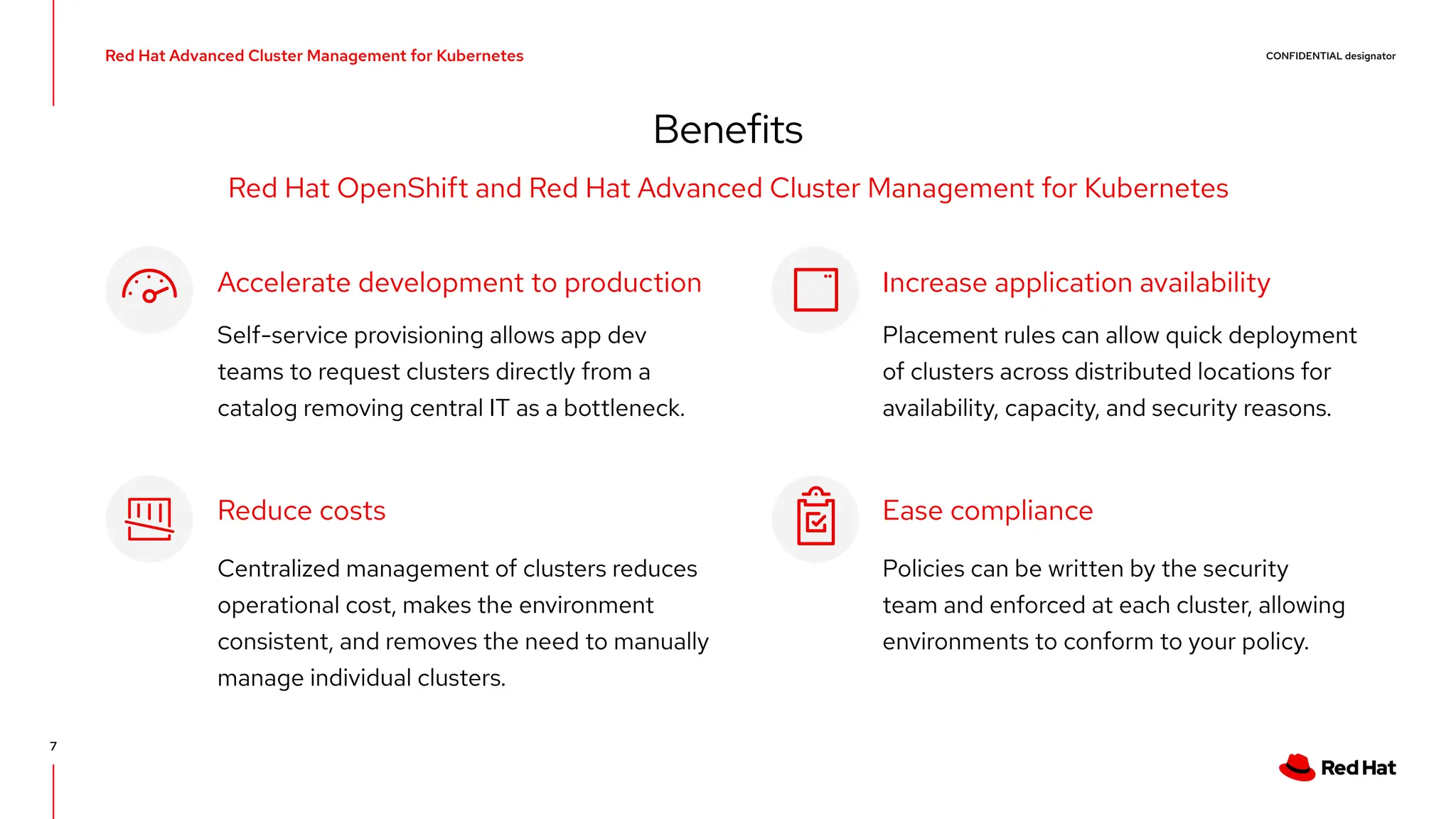 Red Hat Advanced Cluster Manager Details | PDF