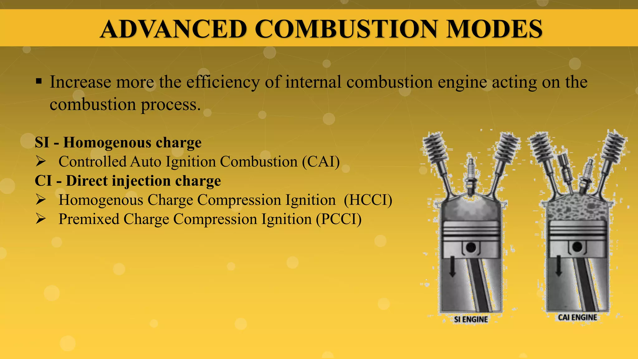 Advanced combustion modes | PPTX | Automotive