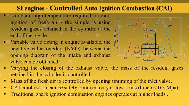Advanced combustion modes | PPTX | Automotive