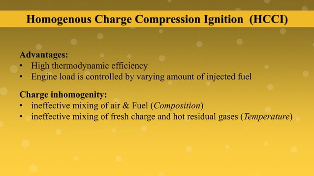 Advanced combustion modes | PPTX | Automotive