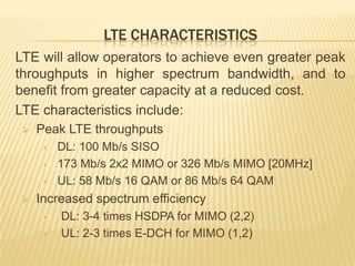 Basics of LTE | PPT