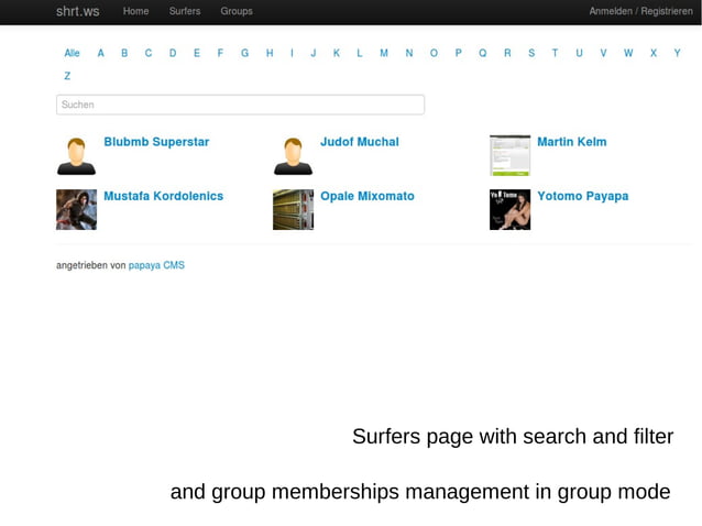 papaya CMS Advanced Community | PPT