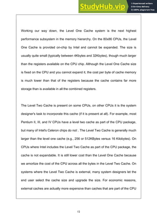 Advanced Computer Arch Assign II | PDF