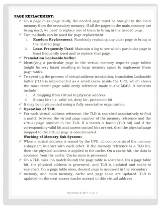 Advanced computer architechture -Memory Hierarchies and its Properties and Type | PDF