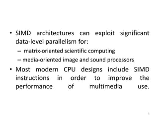 Advanced computer architecture | PPTX